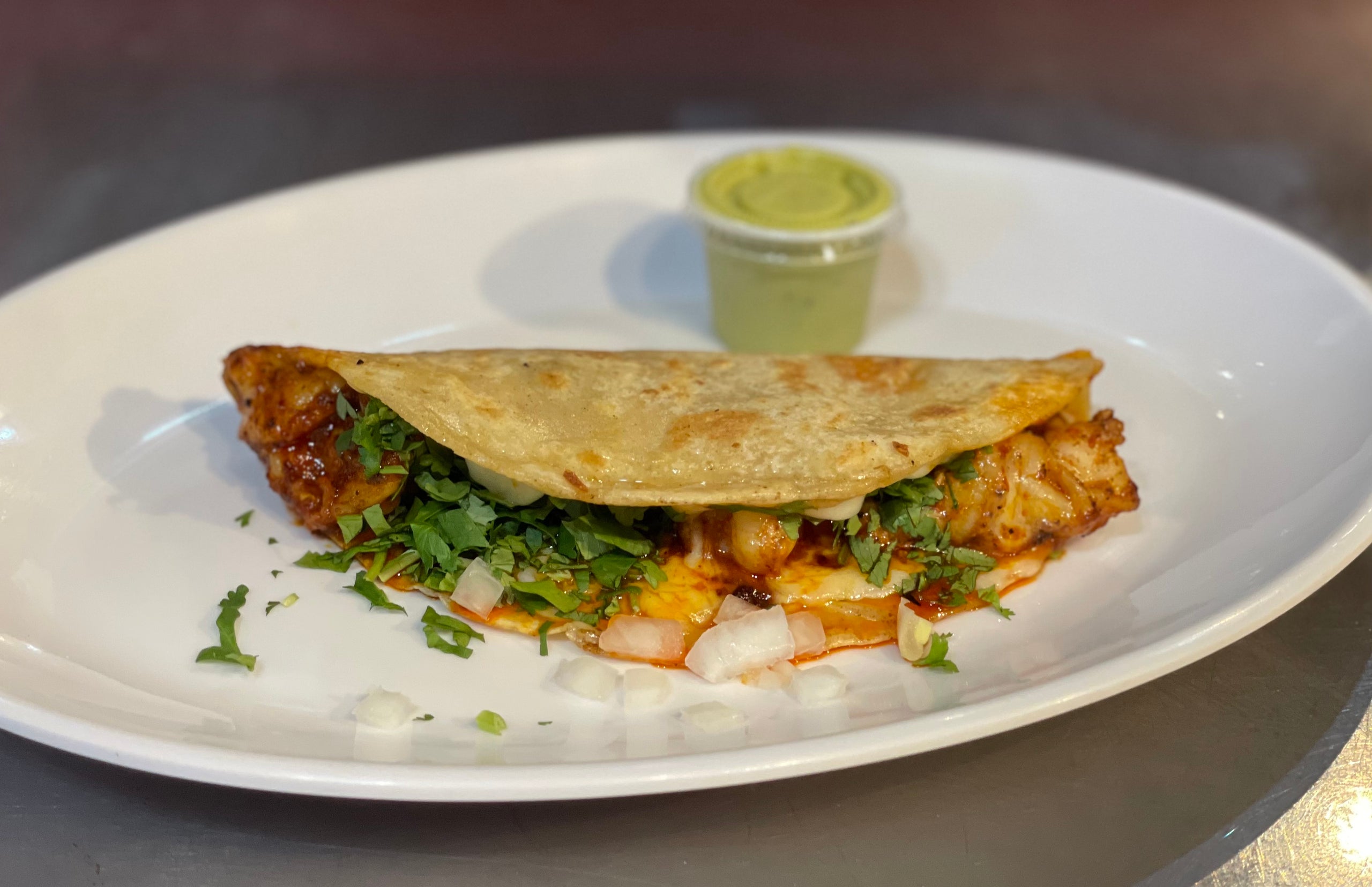 Guajillo Shrimp Quesadilla | Juan & Lupe's Kitchen